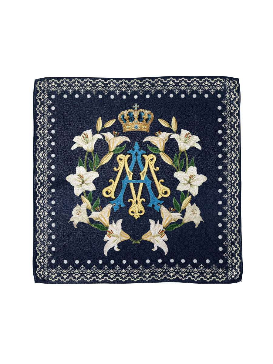 Catholight Heavenly Devotion: Sacred Symbol Square Scarf Set