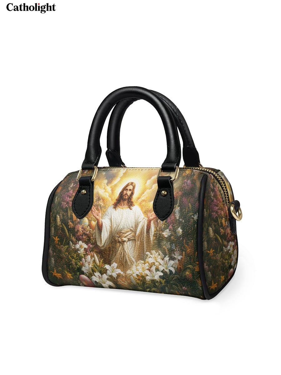 Catholight Resurrection Bloom Leather Mini Satchel